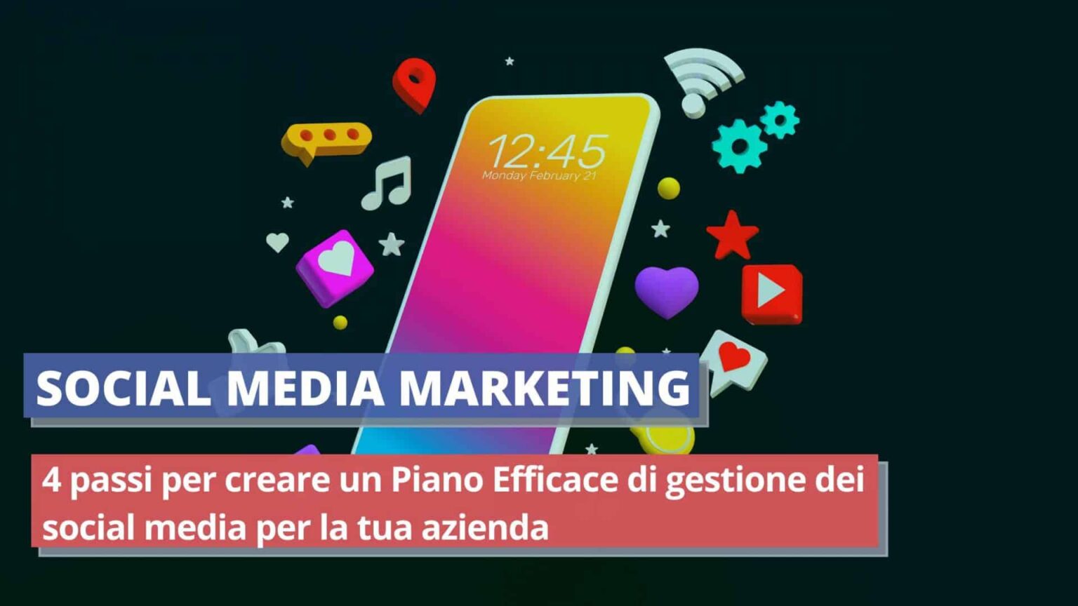 Social Media Marketing: piano efficace in 4 passi