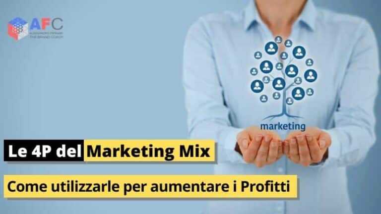 Marketing mix: 4P, 7P, AI e strategia per PMI