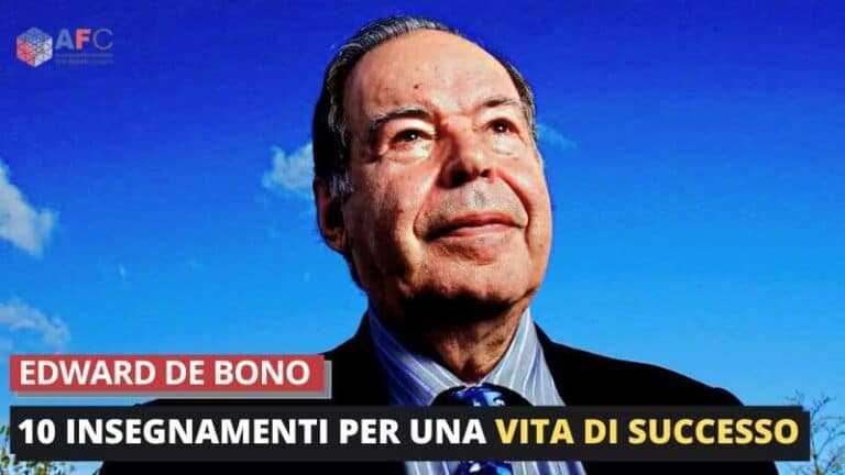 Edward De Bono: 10 Insegnamenti per una Vita di Successo